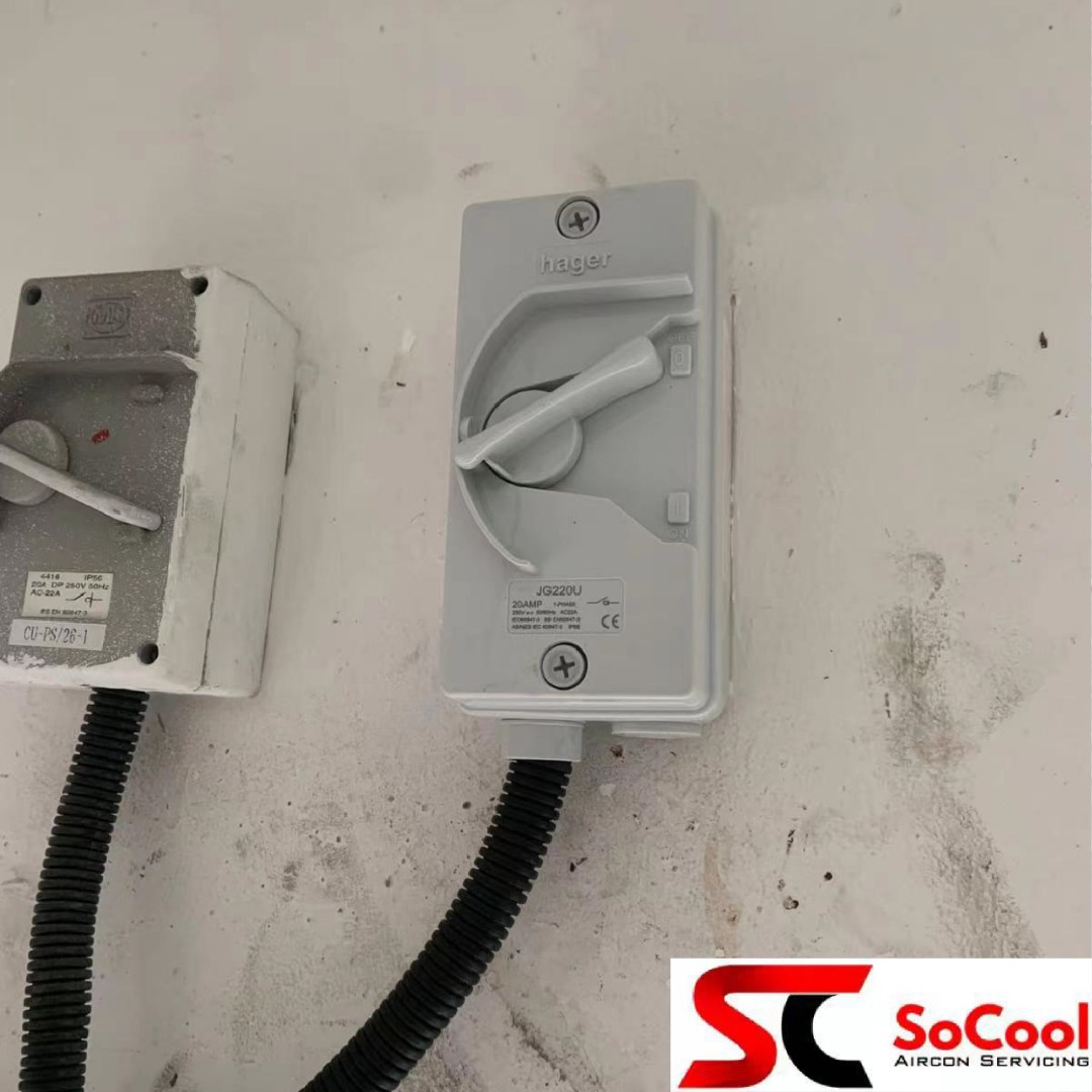 Change Isolator - Aircon Service & Repair SG