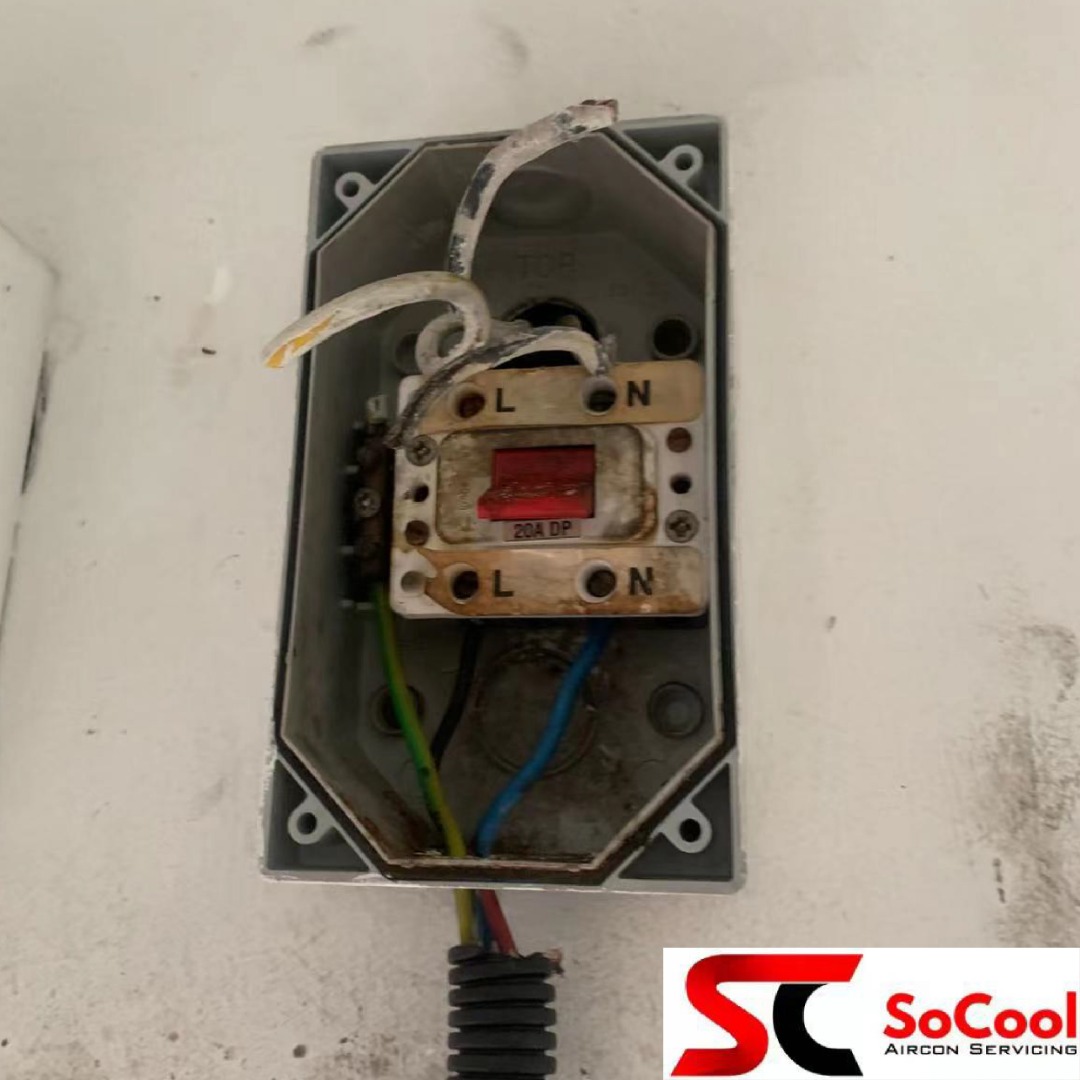 Replace Isolator - Aircon Service & Repair SG