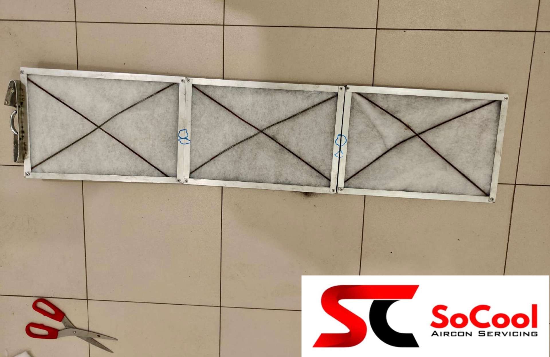 Replace Ducted Aircon Filter - Aircon Service & Repair SG